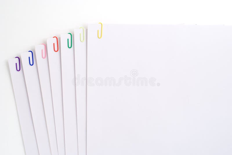 Paper clips stock image. Image of memo, miscellaneous - 23926799
