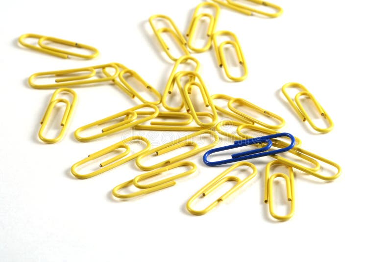 Paper clips stock image. Image of work, business, clips - 315043