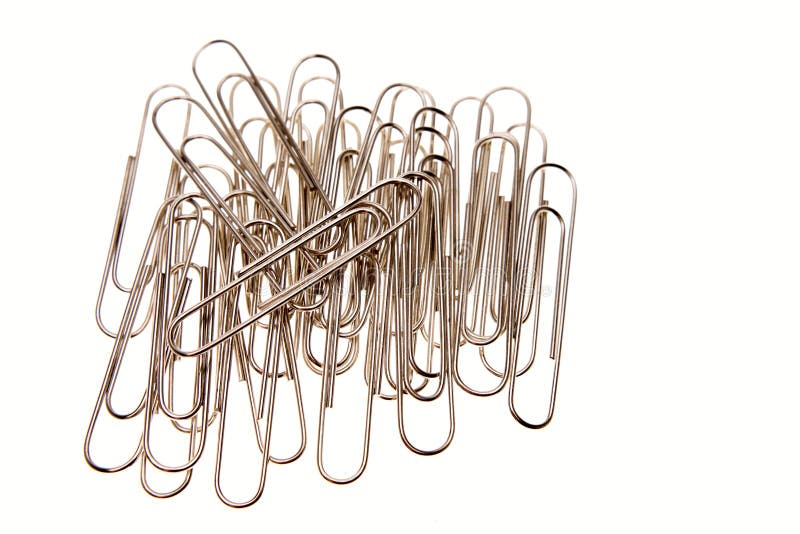 Paper Clips Long Focus Shot Stock Photo - Image of shot, clips: 179368314