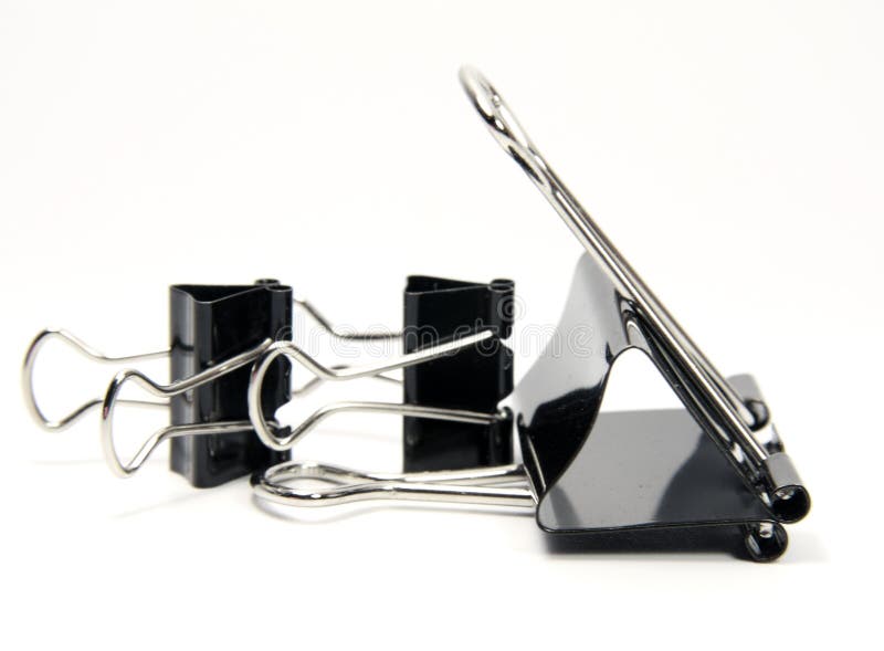 Paper clips for documents stock image. Image of small - 15124263