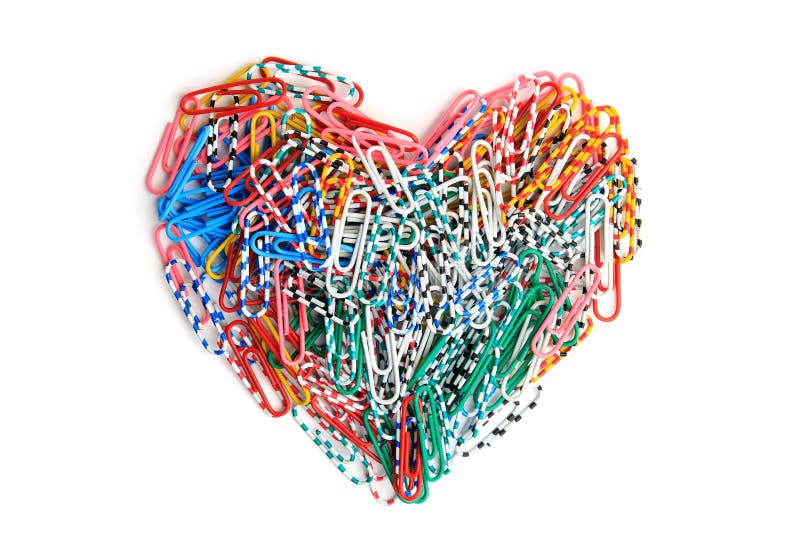 Colorful Candy Sprinkles Heart Isolated on White Background Stock Photo ...