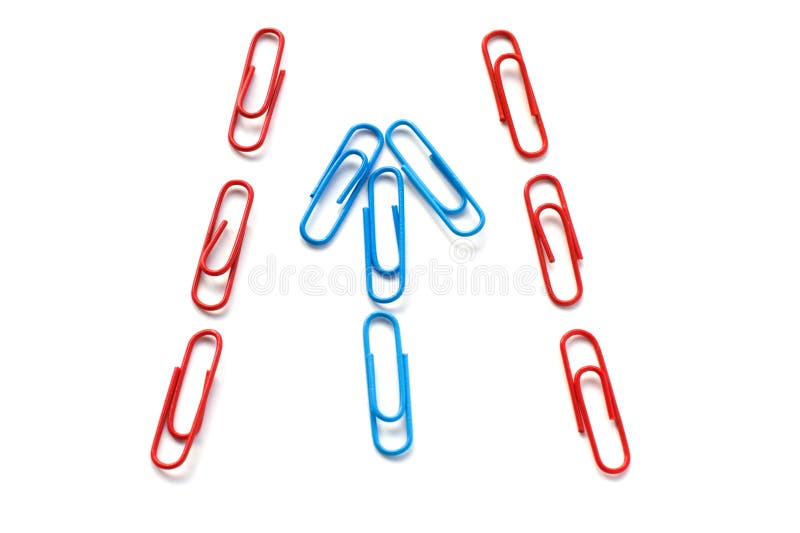 Paperclip circle stock image. Image of paper, note, office - 7338711