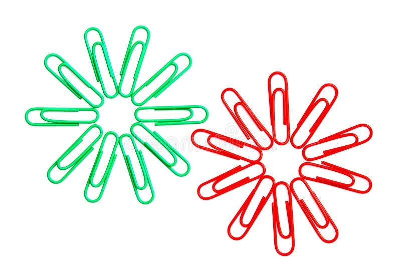 Paper clips stock photo. Image of blue, attach, stationary - 145794908