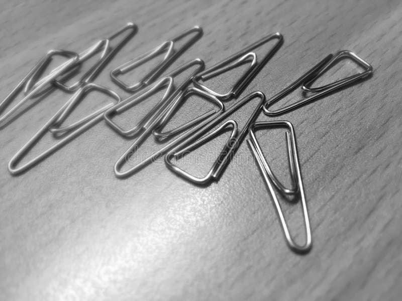 Paper Clips stock photo. Image of paper, office, trend - 155302330