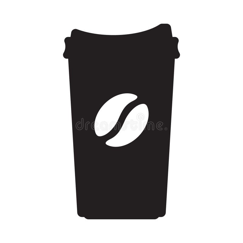 Paper Coffee Cup Icon. Coffee Cup Icon Stock Vector - Illustration of cappuccino, design: 375451856