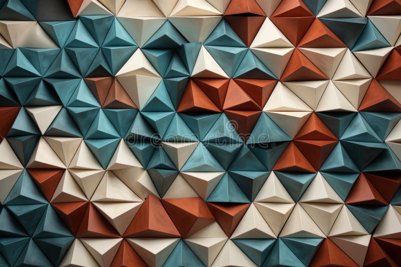 Paper Collage Style Geometric Pattern for Cover Pages, Templates ...