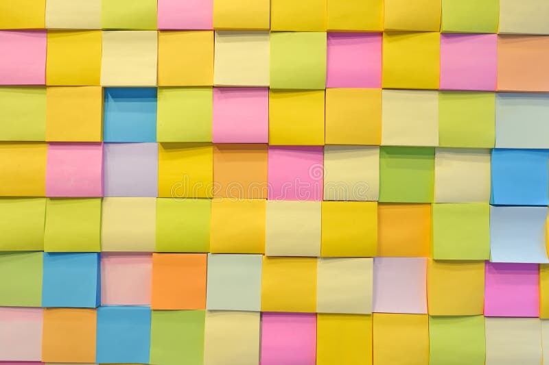 Paper color note stock image. Image of business, note - 46174377