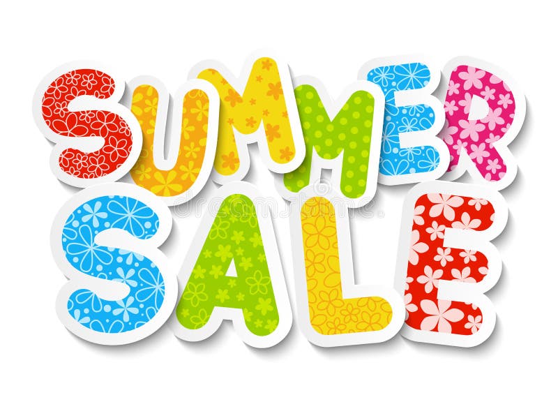 Paper color sale message stock vector. Illustration of message - 54544291