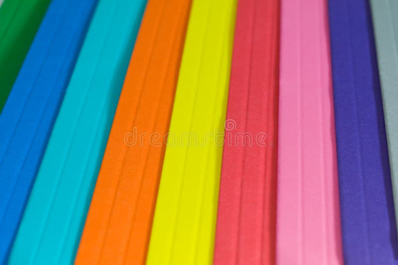 Paper color spectrum stock image. Image of multi, contrast - 11280089