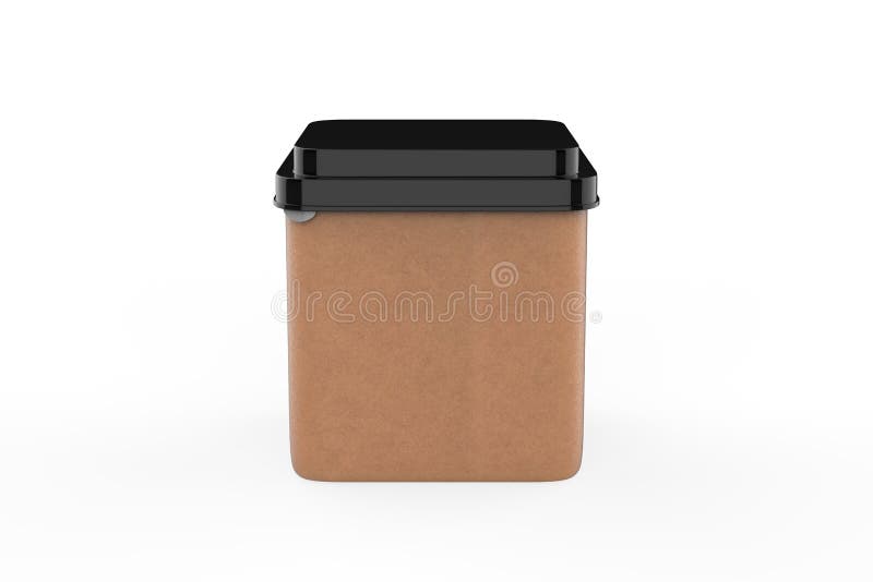 Paper Container box stock photo. Image of design, plastic - 223952012