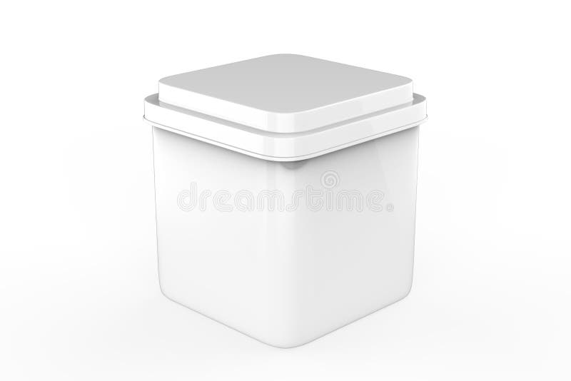 Paper Container box stock photo. Image of design, plastic - 223952012