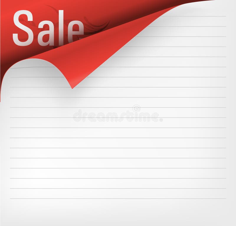 Paper corner stock vector. Illustration of rolled, concept - 15522727