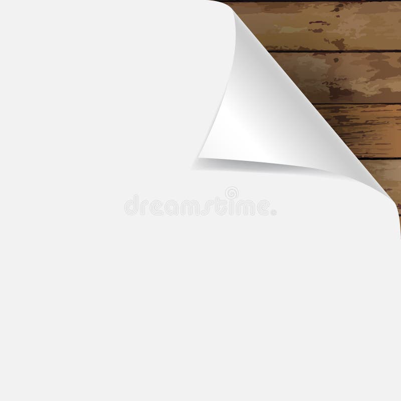 Paper Corner Folds. Vector Illustration Stock Vector - Illustration of ...