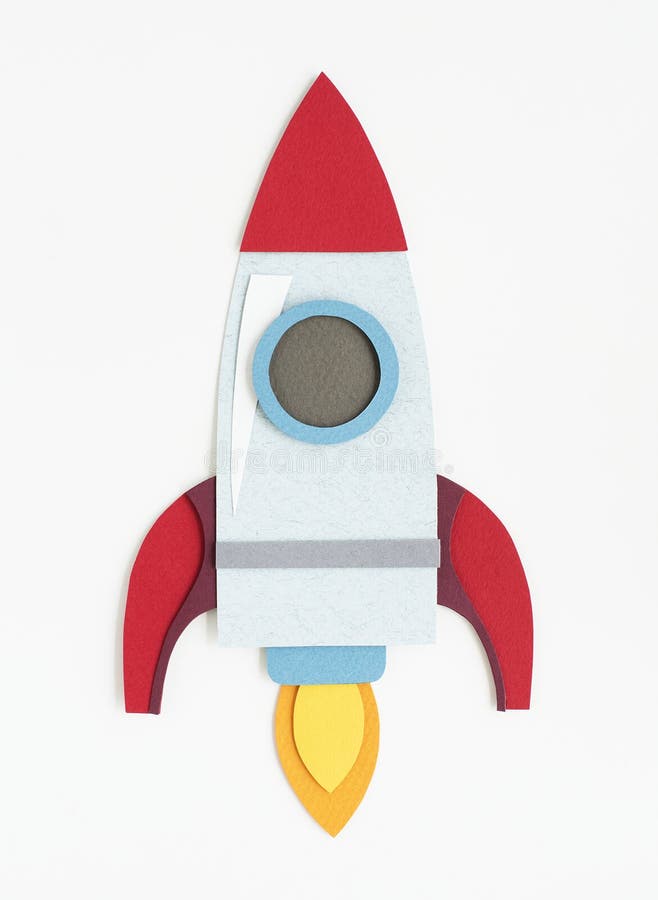 117 Rocket Spaceship Paper Craft Launch Stock Photos - Free & Royalty ...