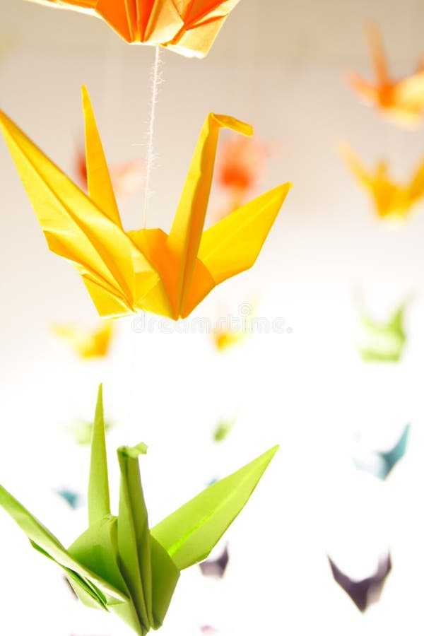 String Origami Crane Stock Photos - Free & Royalty-Free Stock Photos ...