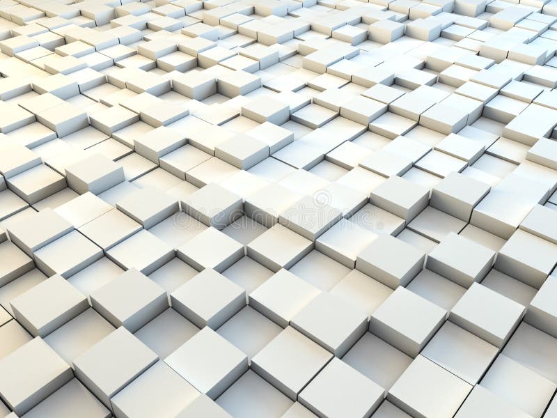 Paper cubes background stock illustration. Illustration of element ...