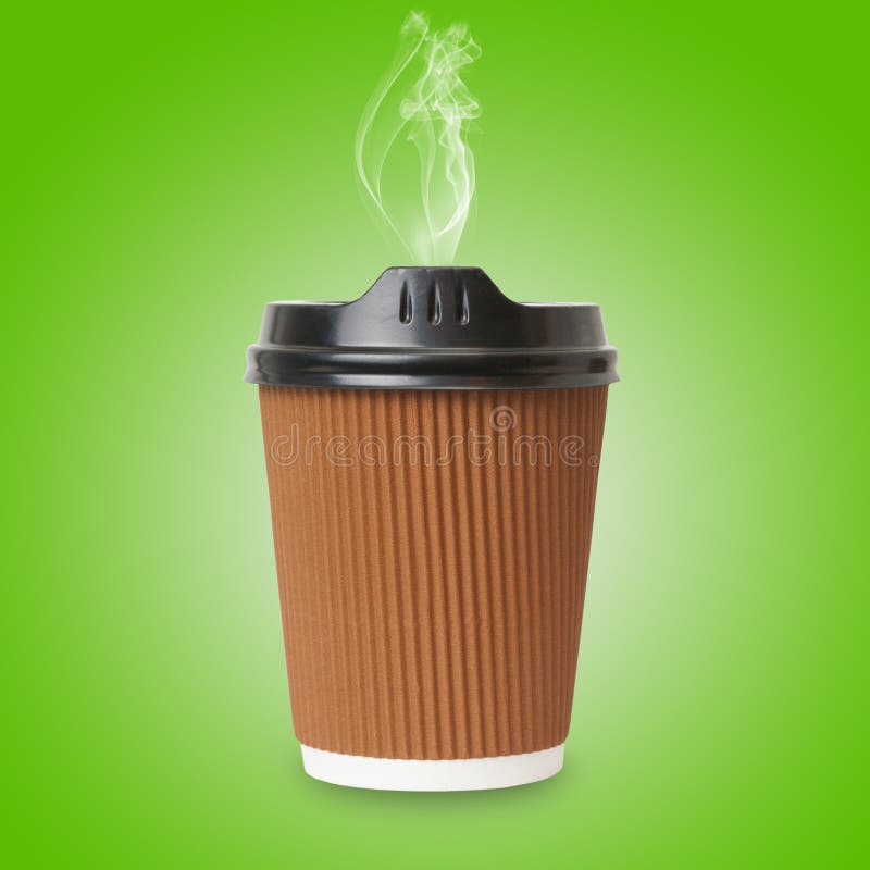 Paper cup of coffee stock photo. Image of disposable - 38943822