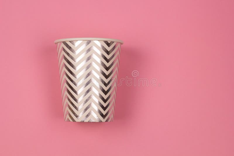 Top View Paper Cup and Cardboard Box with Donuts Stock Photo - Image of ...