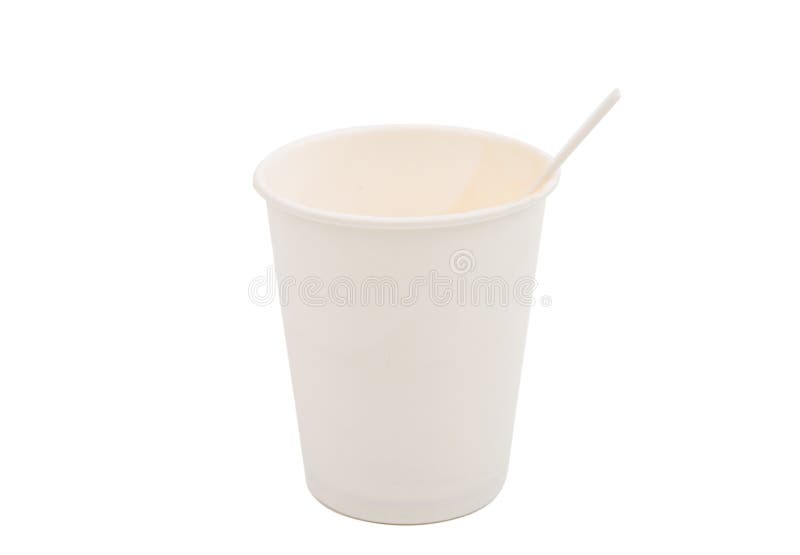 Paper Cup for Coffee Isolated Stock Photo - Image of espresso ...
