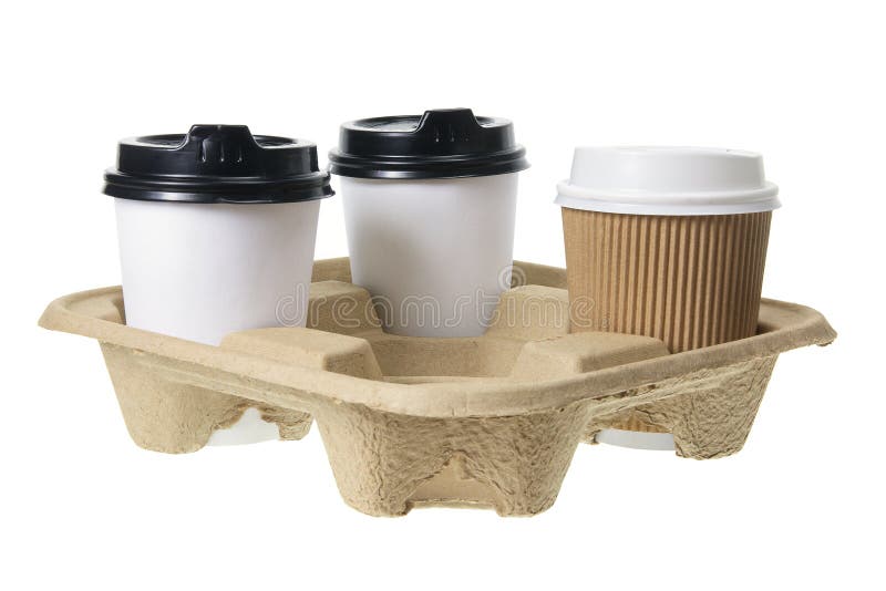 Paper Cups stock image. Image of studio, white, drink - 25458731