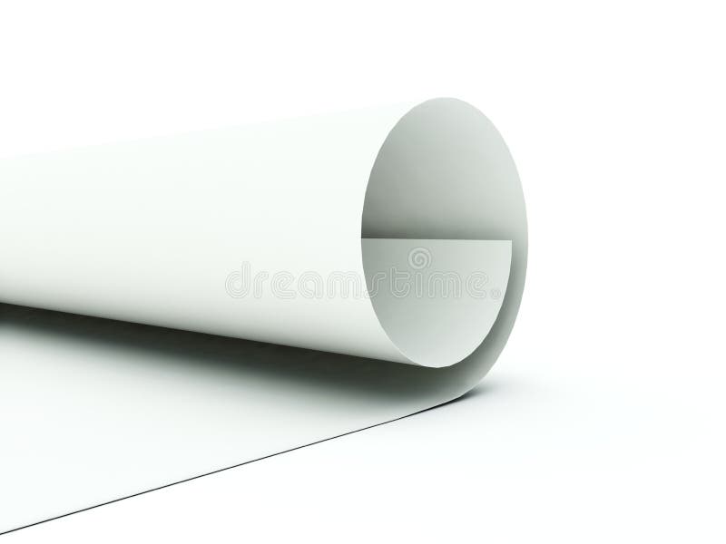 Paper curl stock illustration. Illustration of paper - 13067787