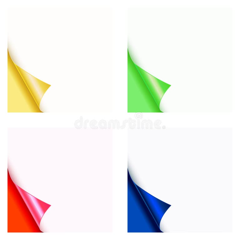 Paper Curl Stock Illustrations – 104,376 Paper Curl Stock Illustrations ...