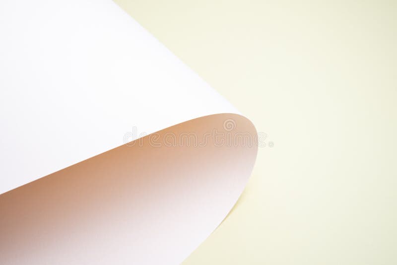 Paper curl and text space stock image. Image of brand - 225380025