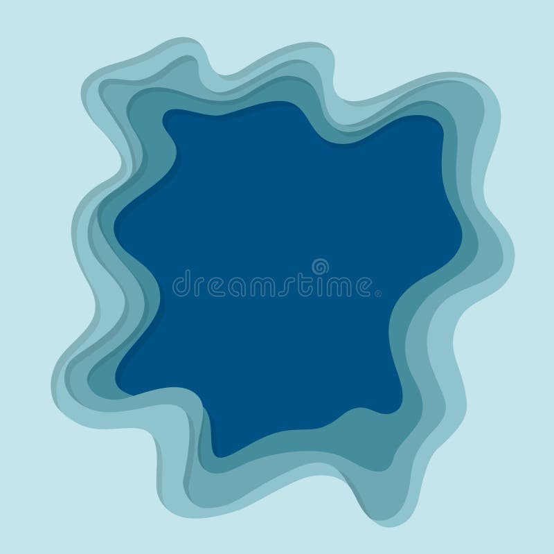 Paper Cut Abstract Background with Empty Copy Space for Your Tex Stock ...