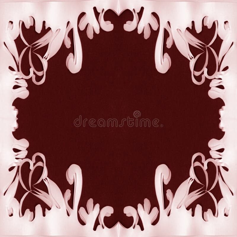 Paper cut frame stock illustration. Illustration of material - 2611237