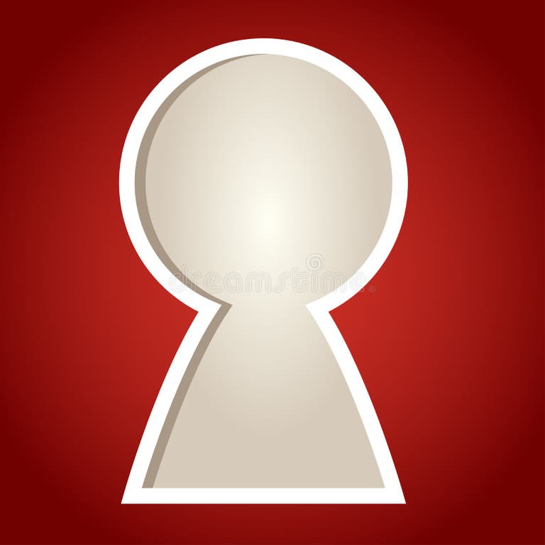 Keyhole Paper Stock Illustrations – 2,821 Keyhole Paper Stock ...