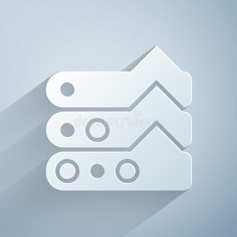 Paper Cut Graph, Schedule, Chart, Diagram, Infographic, Pie Graph Icon ...