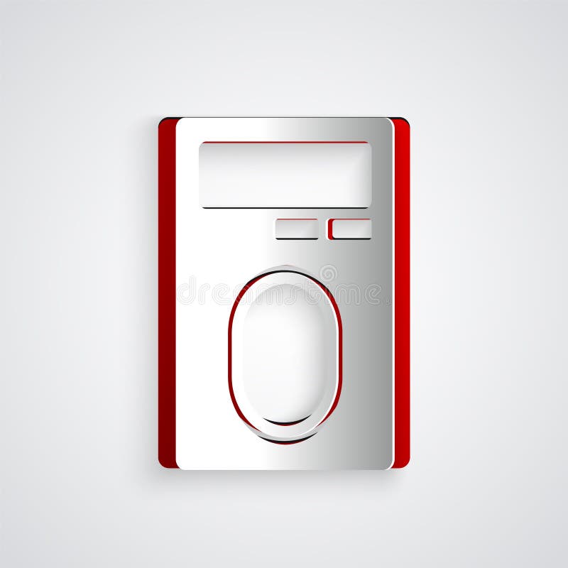 Paper Cut Human Hand Scanning with Finger Scan on Access Control ...