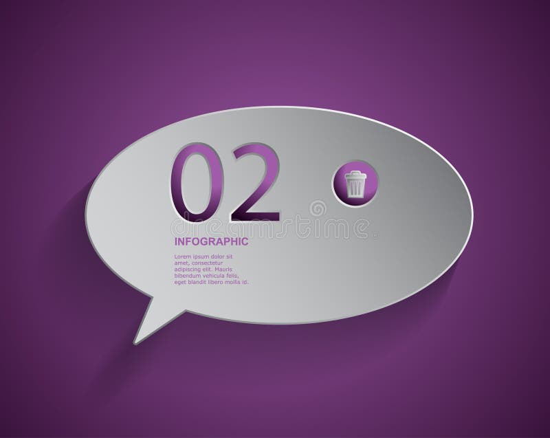 Paper cut out chat box stock illustration. Illustration of greeting ...