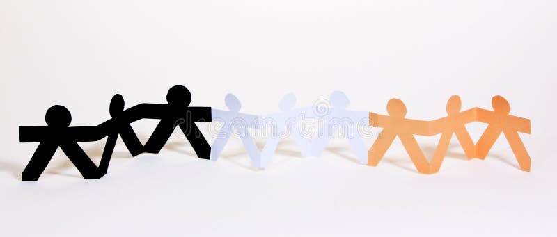 Help Me Paper People stock image. Image of salvation - 25064951