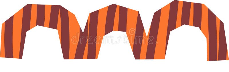 Paper Cut Piece Arch Shape stock vector. Illustration of paper - 310048415