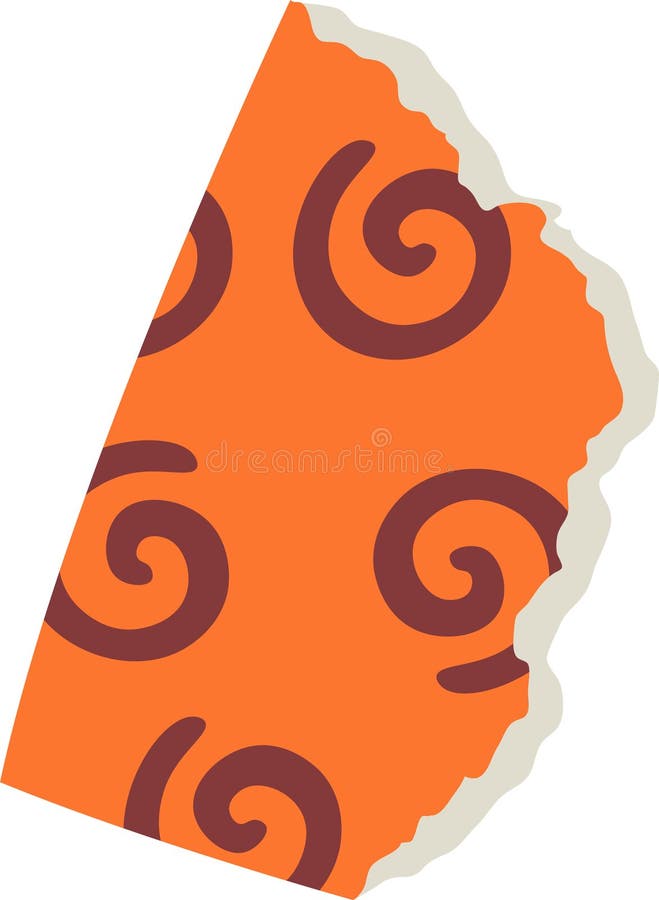 Paper Cut Piece stock vector. Illustration of sheet - 310048261