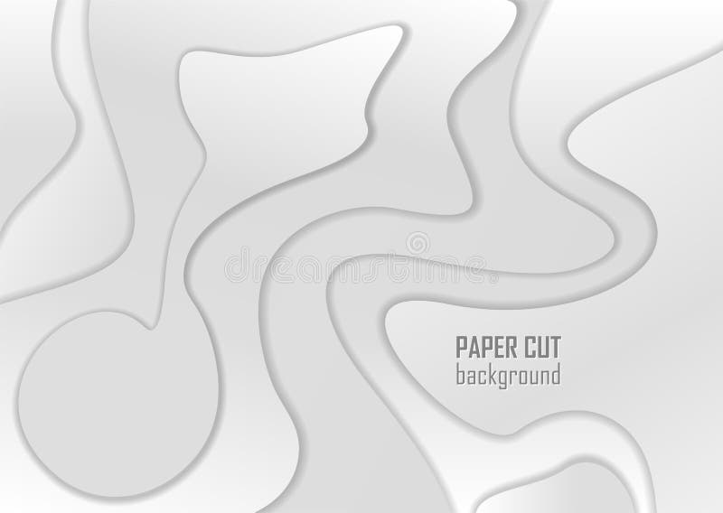 Paper Cut Shapes, 3D Vector Illustration Stock Vector - Illustration of ...