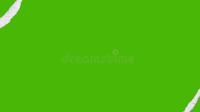 Paper Cut Transition Animation with Green Screen Stock Footage - Video ...