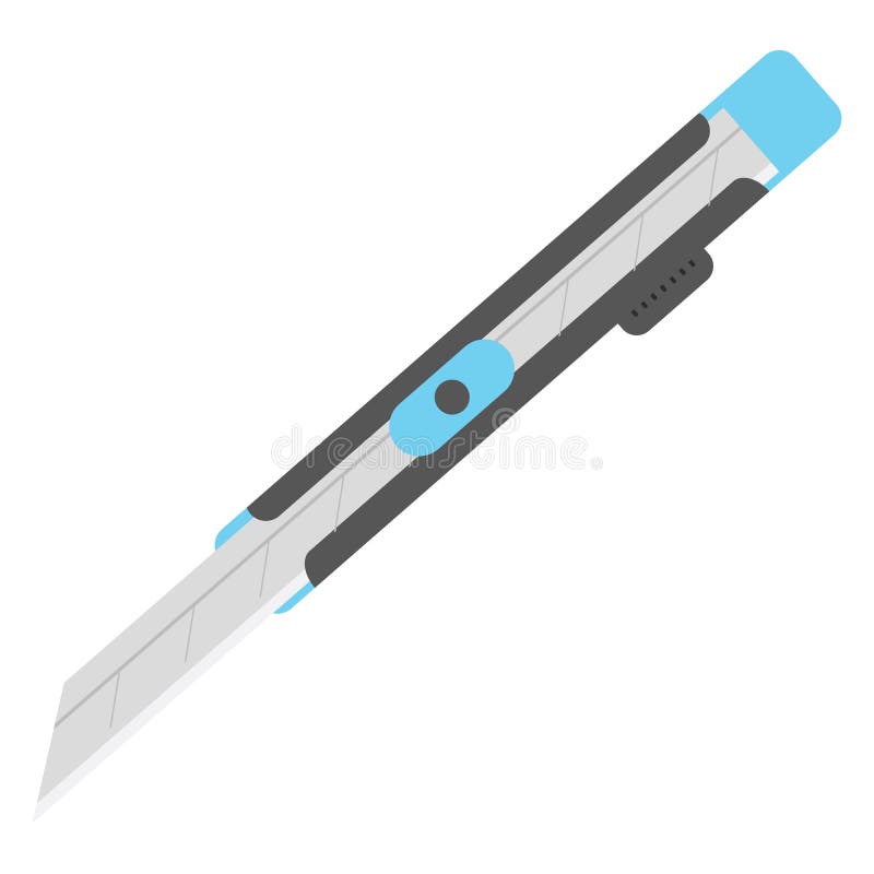 Paper cutter, icon stock vector. Illustration of equipment - 261370962
