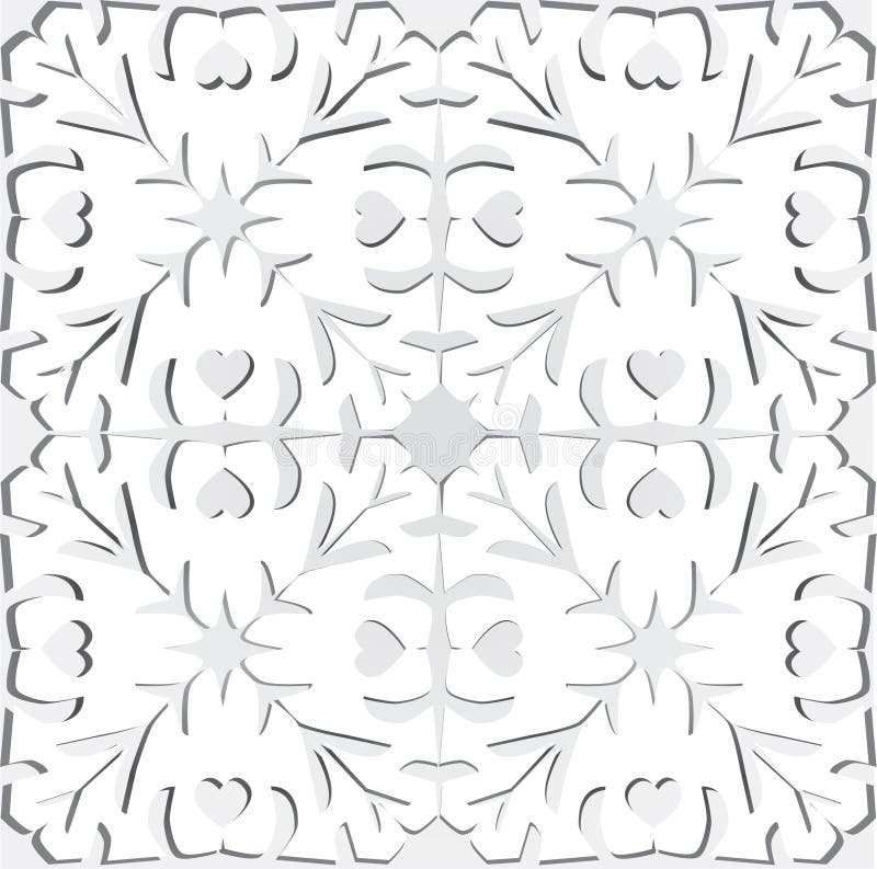 Paper cutting illustration stock vector. Illustration of retro - 22555624