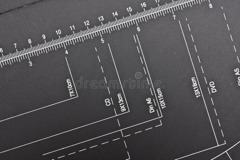 Paper cutting measurer stock image. Image of inch, pushing - 36668473