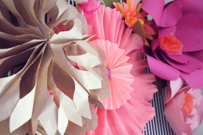 Paper decorations stock photo. Image of easter, craft - 94944328