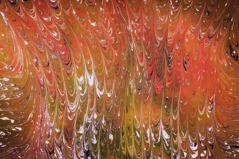 Paper- Decorative Liquid Art Stock Image - Image of marble, decorative ...