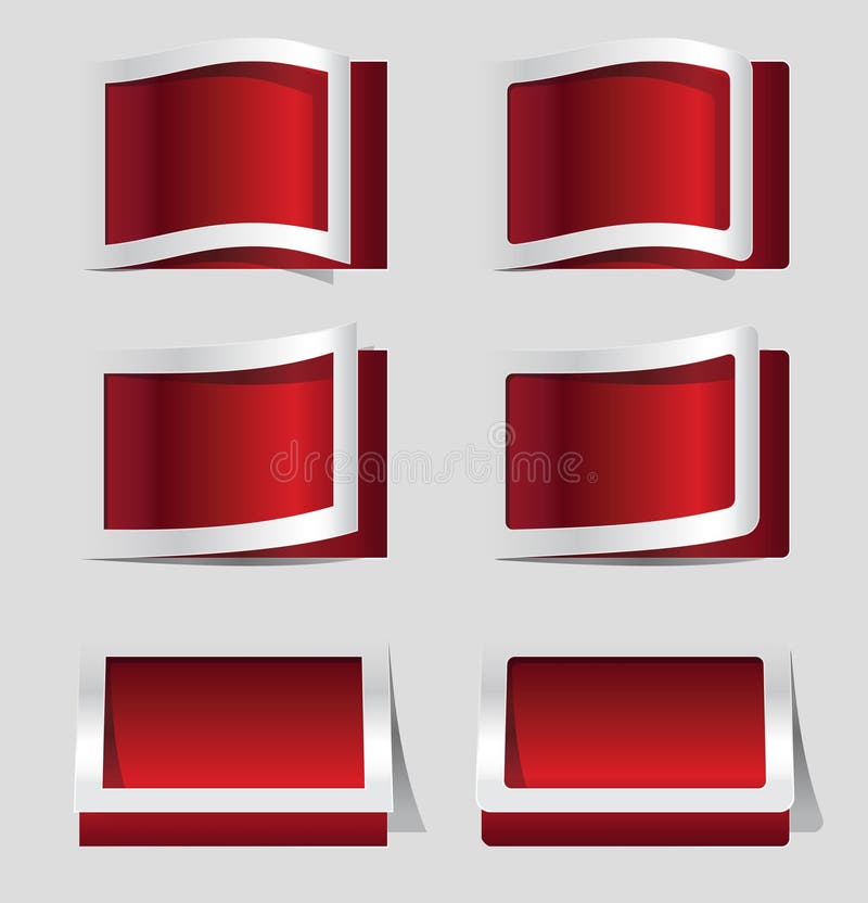 Paper design elements stock vector. Illustration of symbol - 19717813