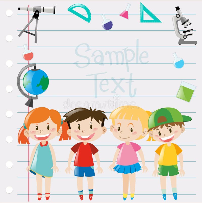 Border Design Science Equipment Stock Illustrations – 721 Border Design ...