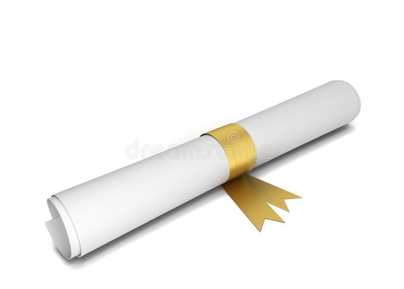 Paper Diploma and Sheet Icon Set Stock Vector - Illustration of black ...