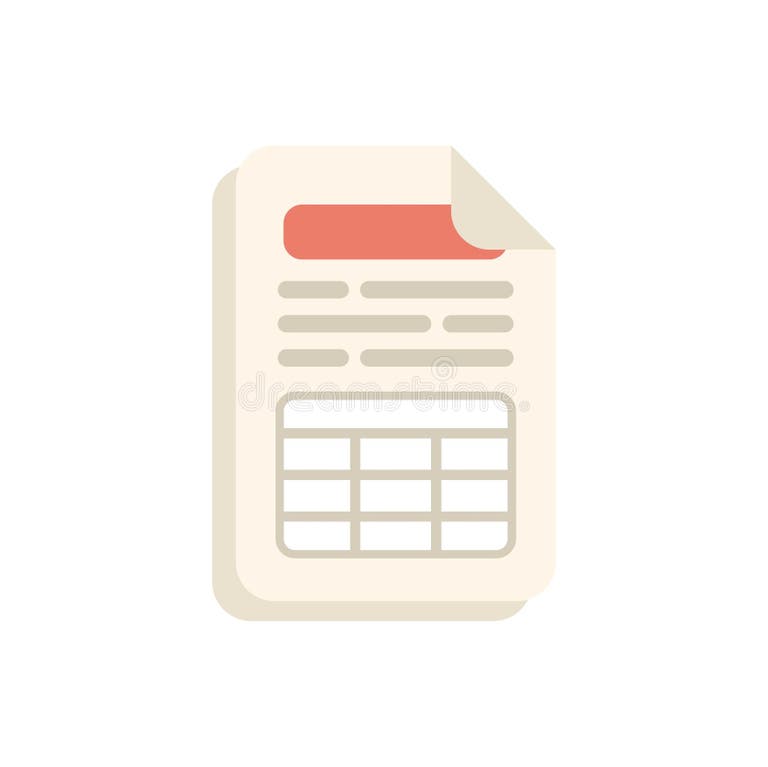 Spreadsheet Paper Stock Illustrations – 3,008 Spreadsheet Paper Stock ...