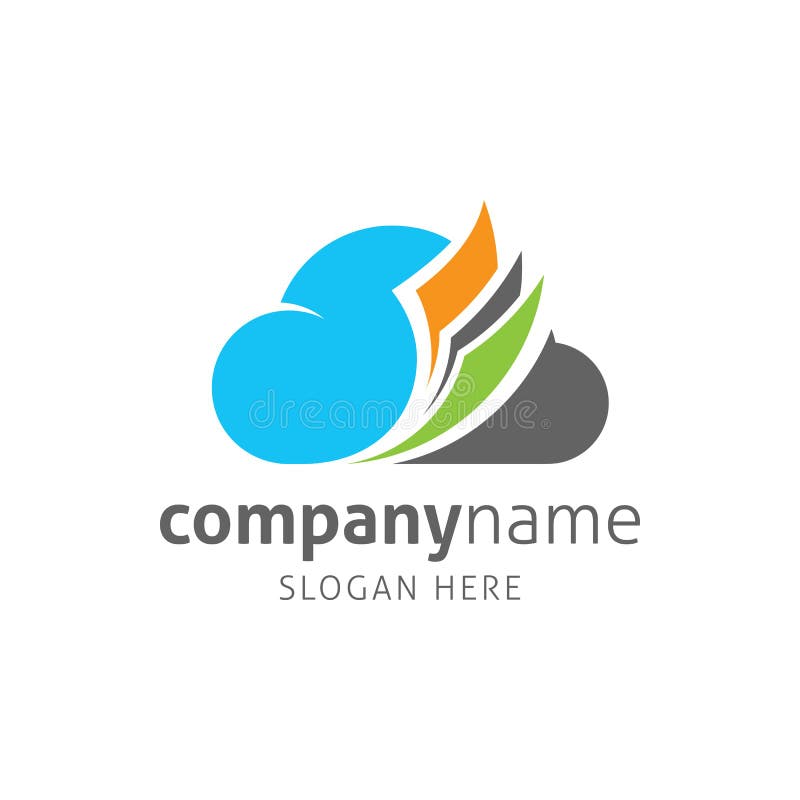 Cloud Hosting Logo Stock Illustrations – 9,886 Cloud Hosting Logo Stock ...