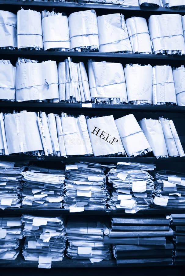 Paper documents stock image. Image of folder, information - 28985777