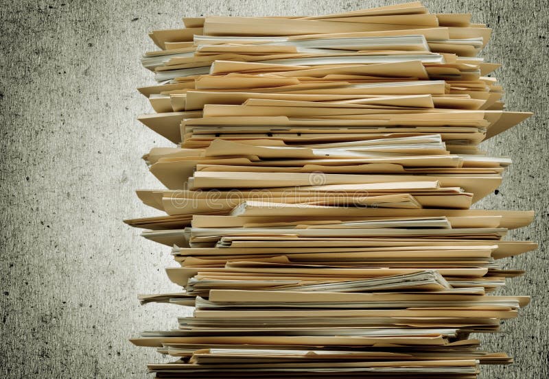 Paper Documents stock photo. Image of file, paperwork - 60350518